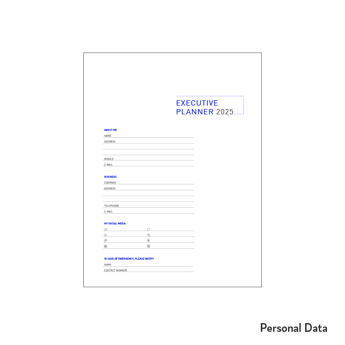 Executive Planner | Diary Catalogue